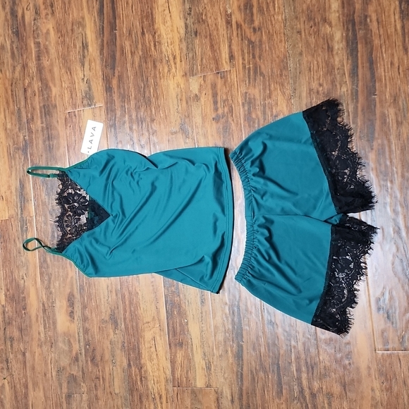 Lava | Intimates & Sleepwear | New Green Sleep Set | Poshmark